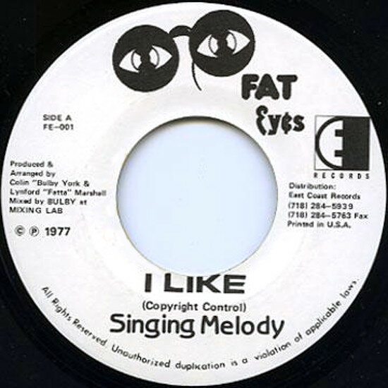 ・アーティスト Singing Melody / Sly Dunbar / Chris Birch ・タイトル I Like / Wake The Town ・レーベル・型番 ・フォーマット 7インチレコード ・コンディション(盤) 良い ...