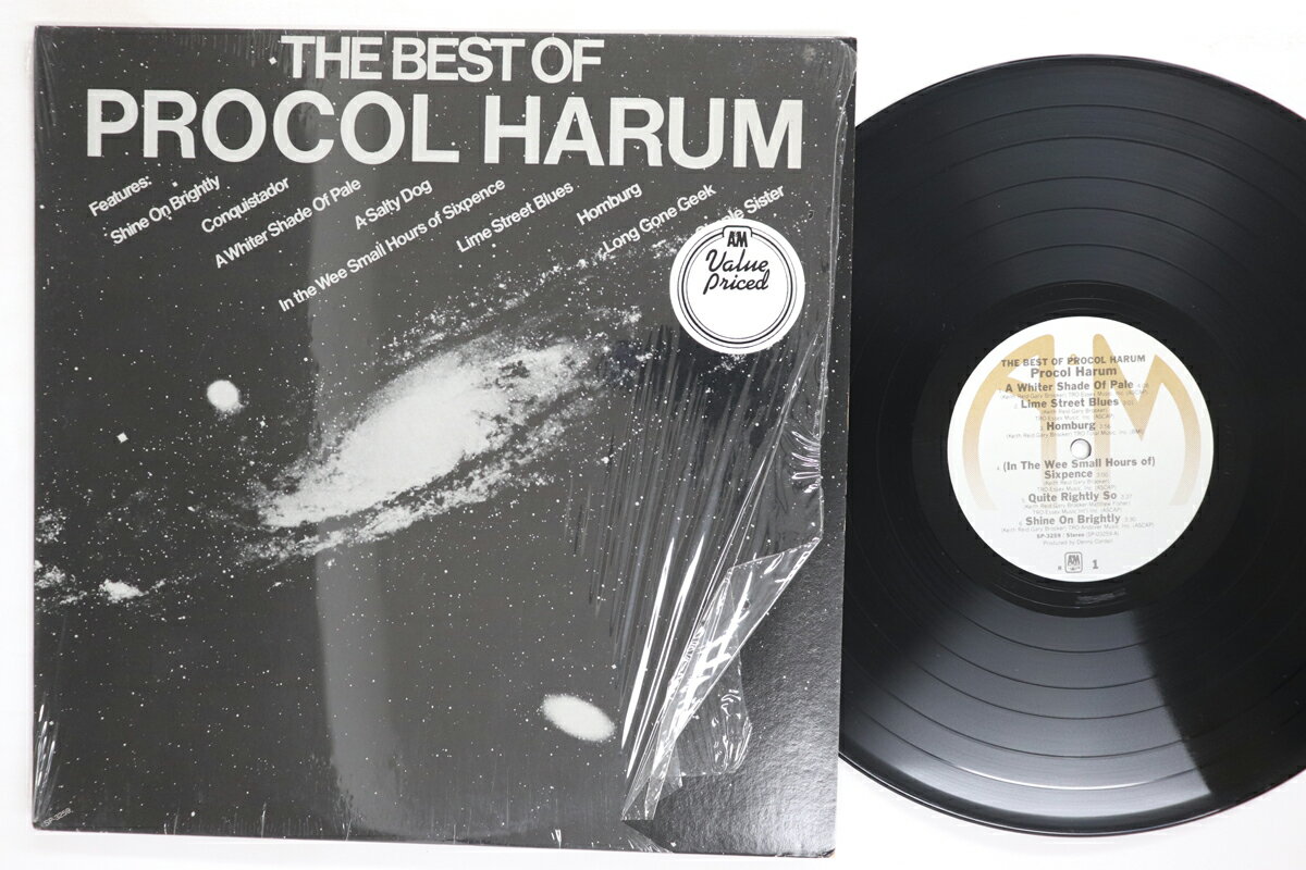 ・アーティスト Procol Harum ・タイトル Best Of Procol Harum ・レーベル・型番 A&M SP3259 ・フォーマット LPレコード ・コンディション(盤) 良い (VG+) ・コンディション(ジャケット) ...