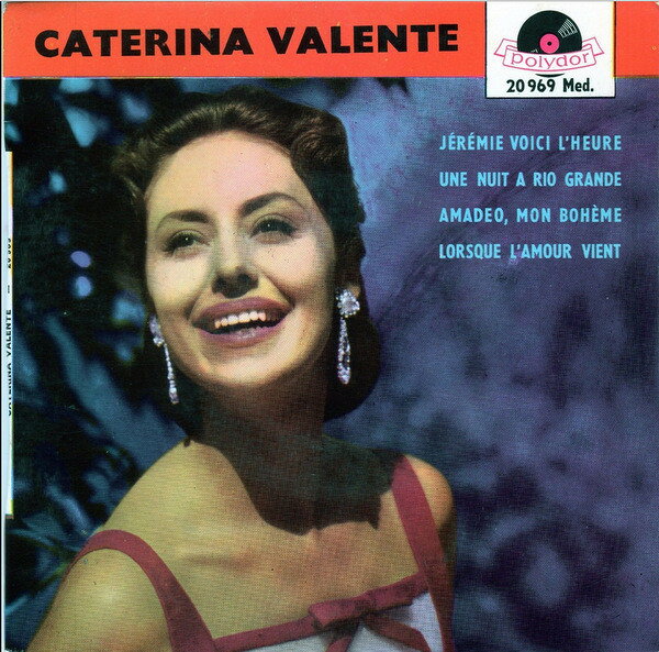 ・アーティスト Caterina Valente ・タイトル Jeremie Voici L'heure ・レーベル・型番 POLYDOR 20969 ・フォーマット 7インチレコード ・コンディション(盤) 良い (VG+) ・コンディシ...