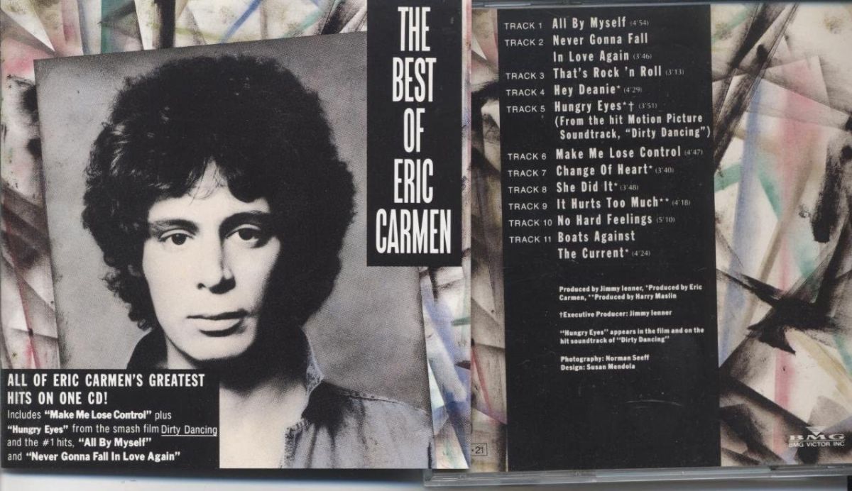 ・アーティスト Eric Carmen ・タイトル The Best Of Eric Carmen ・レーベル・型番 Arista ARCD8547 ・フォーマット CD ・コンディション(盤) 良い (VG+) ・コンディション(ジャケッ...
