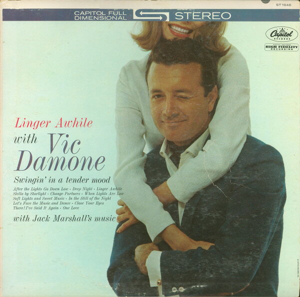 ・アーティスト Vic Damone ・タイトル Linger Awhile ・レーベル・型番 Capitol Records ST1646 ・フォーマット LPレコード ・コンディション(盤) 良い (VG+) ・コンディション(ジャケッ...