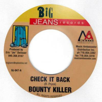 ・アーティスト Bounty Killer ・タイトル Check It Back ・レーベル・型番 Big Jeans Records BJ047 ・フォーマット 7インチレコード ・コンディション(盤) 良い (VG+) ・コンディショ...