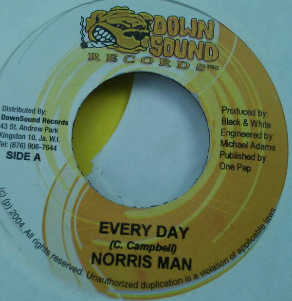 ・アーティスト Norrisman ・タイトル Every Day ・レーベル・型番 Down Sound Records NONE ・フォーマット 7インチレコード ・コンディション(盤) 良い (VG+) ・コンディション(ジャケット)...