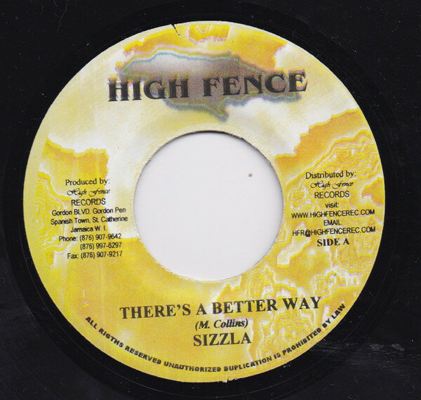 ・アーティスト Sizzla ・タイトル There's A Better Way ・レーベル・型番 High Fence NONE ・フォーマット 7インチレコード ・コンディション(盤) 良い (VG+) ・コンディション(ジャケット)...