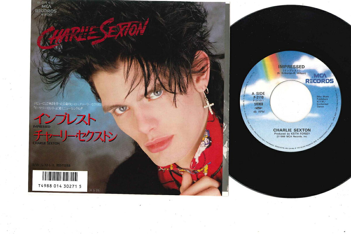 ・アーティスト Charlie Sexton ・タイトル Impressed / Restless ・レーベル・型番 MCA P2110 ・フォーマット 7インチレコード ・コンディション(盤) 非常に良い(EX) ・コンディション(ジャケ...