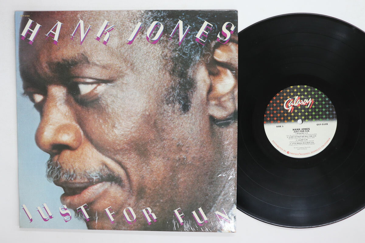 ・アーティスト Hank Jones ・タイトル Just For Fun ・レーベル・型番 GALAXY GXY5105 ・フォーマット LPレコード ・コンディション(盤) 可 (VG) ・コンディション(ジャケット) 良い (VG+)...