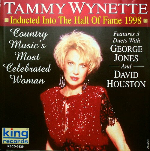 ・アーティスト Tammy Wynette ・タイトル Inducted Into The Hall Of Fame 1988 ・レーベル・型番 KING KSCD3829 ・フォーマット CD ・コンディション(盤) 良い (VG+) ・...