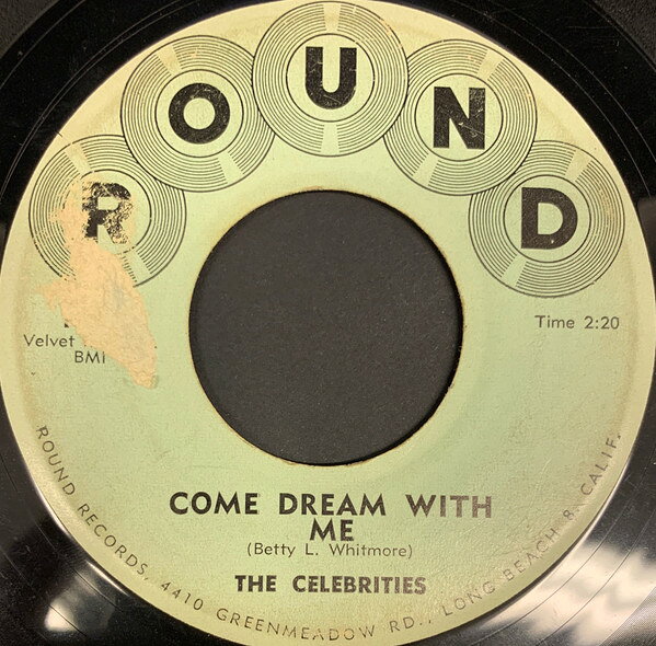 ・アーティスト Celebrities ・タイトル Come Dream With Me / A Different School Now ・レーベル・型番 ROUND 1010 ・フォーマット 7インチレコード ・コンディション(盤) 良...