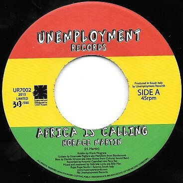 ・アーティスト Horace Martin ・タイトル Africa Is Calling ・レーベル・型番 Unemployment Records UR7002 ・フォーマット 7インチレコード ・コンディション(盤) 良い (VG+)...