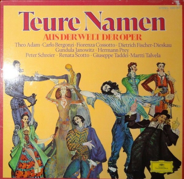 ・アーティスト Various ・タイトル Teure Namen (Aus Der Welt Der Oper) ・レーベル・型番 Deutsche Grammophon 2563347 ・フォーマット LPレコード ・コンディション(盤...