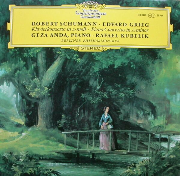 ・アーティスト Robert Schumann / Edvard Grieg - G?za Anda , Rafael Kubelik , Berliner Philharmoniker ・タイトル Klavierkonzerte In A...