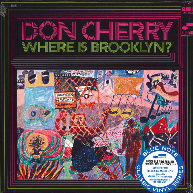 ・アーティスト Don Cherry ・タイトル Where Is Brooklyn? (-180g) ・レーベル・型番 Blue Note, Ume 3876171 ・フォーマット LPレコード ・コンディション(盤) 新品 (M) ・コ...