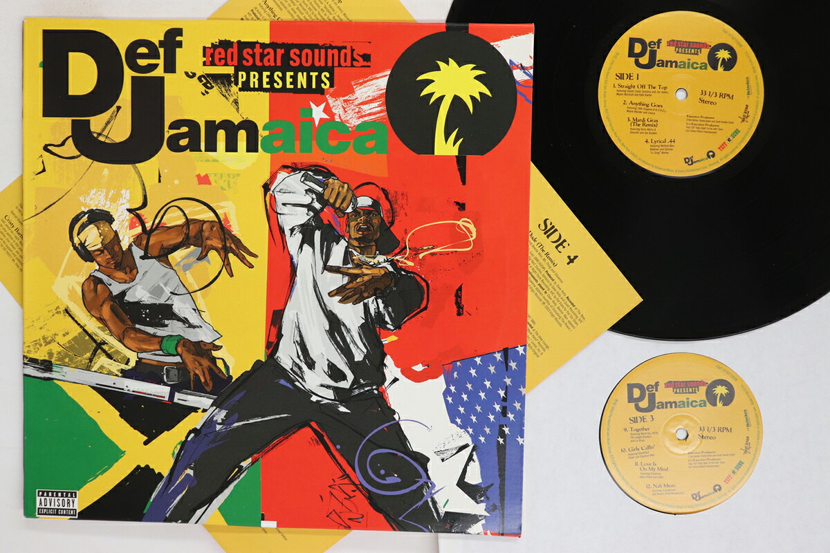 ・アーティスト Various ・タイトル Red Star Sounds Presents Def Jamaica ・レーベル・型番 Def Jamaica B000119501 ・フォーマット LPレコード ・コンディション(盤) 良い...