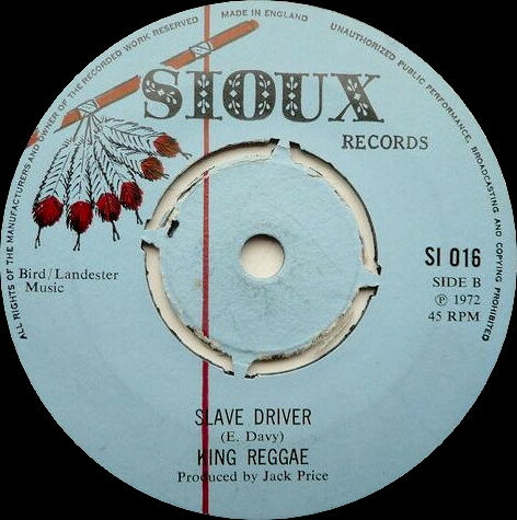 ・アーティスト Pooch Jackson / King Reggie ・タイトル Once Bitten / Slave Driver ・レーベル・型番 Sioux Records SI016 ・フォーマット 7インチレコード ・コンディ...