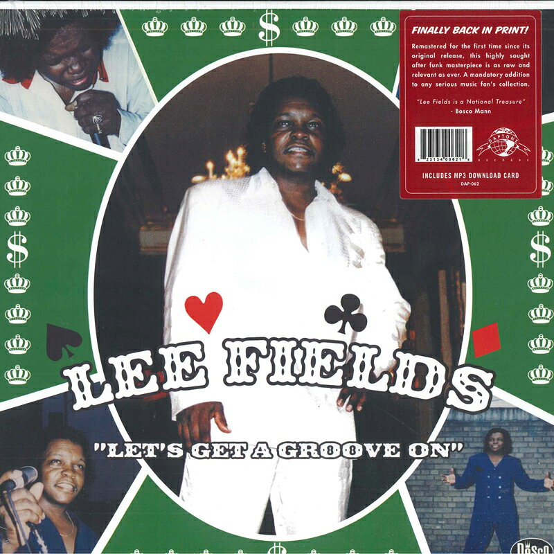 ・アーティスト Lee Fields ・タイトル Let's Get A Groove On ・レーベル・型番 DESCO DAP062 ・フォーマット LPレコード ・コンディション(盤) 新品 (M) ・コンディション(ジャケット) 新...