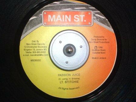 ・アーティスト Lieutenant Stitchie ・タイトル Passion Juice ・レーベル・型番 Main St. MSDB0032 ・フォーマット 7インチレコード ・コンディション(盤) 良い (VG+) ・コンディショ...