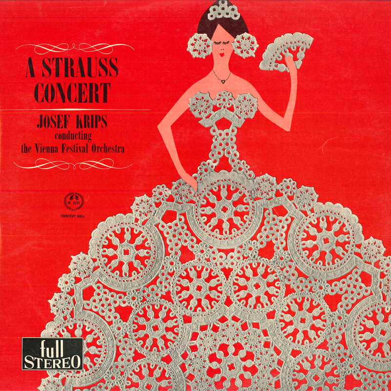 ・アーティスト Josef Krips, Vienna Festival Orchestra ・タイトル Strauss Concert ・レーベル・型番 CONCERT HALL SM2271J ・フォーマット LPレコード ・コンディシ...