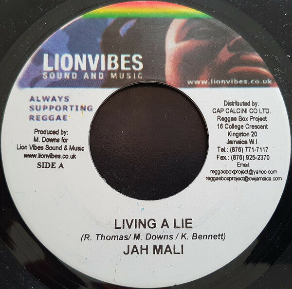 ・アーティスト Jahmali ・タイトル Living A Lie ・レーベル・型番 Lionvibes Sound And Music NONE ・フォーマット 7インチレコード ・コンディション(盤) 良い (VG+) ・コンディショ...
