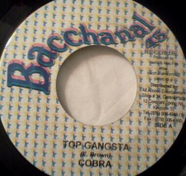 ・アーティスト Mad Cobra ・タイトル Top Gangsta ・レーベル・型番 Bacchanal 45 Records NONE ・フォーマット 7インチレコード ・コンディション(盤) 良い (VG+) ・コンディション(ジャ...