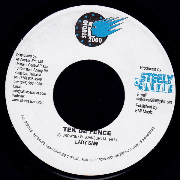 ・アーティスト Lady Saw ・タイトル Tek De Fence ・レーベル・型番 Studio 2000 NONE ・フォーマット 7インチレコード ・コンディション(盤) 非常に良い(EX) ・コンディション(ジャケット) ・コン...