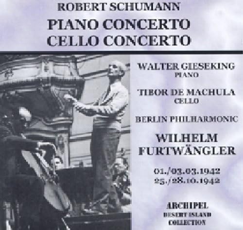 ・アーティスト Schumann / Furtwangler ・タイトル Klavierkonzert / w. Gieseking ・レーベル・型番 ・フォーマット CD ・コンディション(盤) 良い (VG+) ・コンディション(ジャケ...