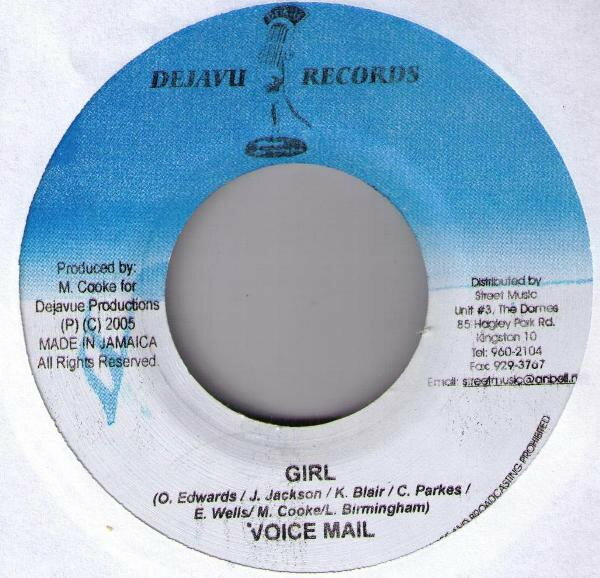・アーティスト Voicemail / Pritty Boy ・タイトル Girl / Call Me ・レーベル・型番 Dejavu Records NONE ・フォーマット 7インチレコード ・コンディション(盤) 良い (VG+) ・...