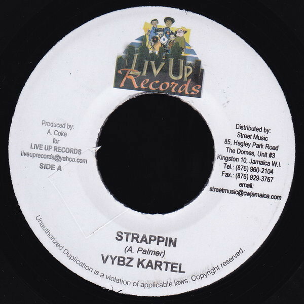 ・アーティスト Vybz Kartel ・タイトル Strappin ・レーベル・型番 Liv Up Records NONE ・フォーマット 7インチレコード ・コンディション(盤) 良い (VG+) ・コンディション(ジャケット) ・コ...