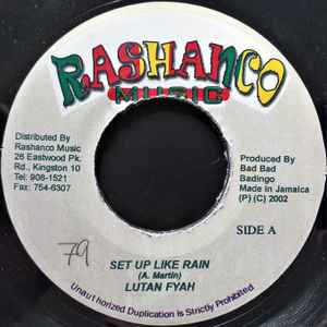 ・アーティスト Lutan Fyah ・タイトル Set Up Like Rain ・レーベル・型番 Rashanco Music NONE ・フォーマット 7インチレコード ・コンディション(盤) 良い (VG+) ・コンディション(ジャ...