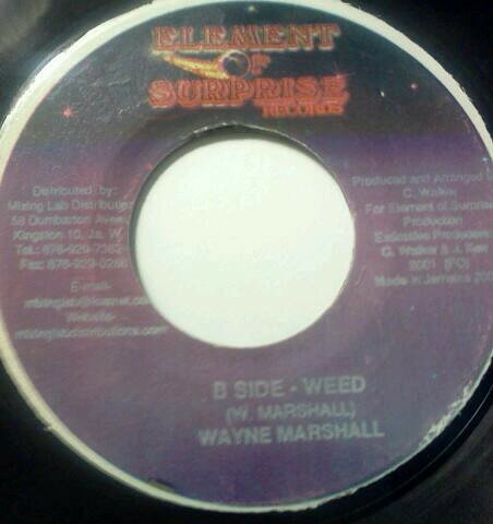 ・アーティスト Sean Paul / Wayne Marshall ・タイトル Feeling The Vibes / Weed ・レーベル・型番 Element Of Surprise (2) NONE ・フォーマット 7インチレコード...