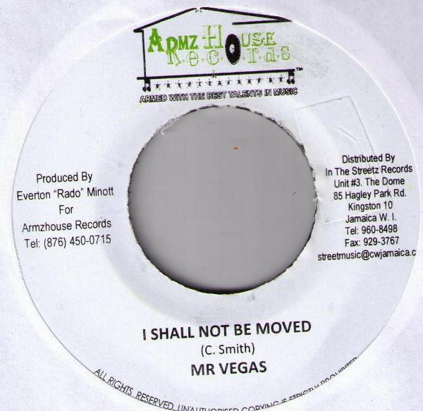 ・アーティスト Mr. Vegas ・タイトル I Shall Not Be Moved ・レーベル・型番 Armz House Records NONE ・フォーマット 7インチレコード ・コンディション(盤) 良い (VG+) ・コンデ...