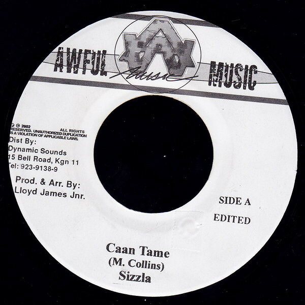 ・アーティスト Sizzla ・タイトル Caan Tame ・レーベル・型番 Awful Music NONE ・フォーマット 7インチレコード ・コンディション(盤) 良い (VG+) ・コンディション(ジャケット) ・コンディション(...
