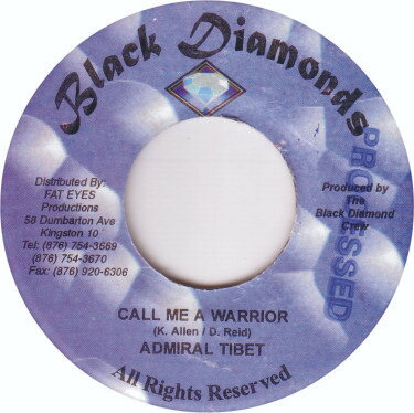 ・アーティスト Admiral Tibet / Leego ・タイトル Call Me A Warrior / Time Will Tell ・レーベル・型番 Black Diamonds NONE ・フォーマット 7インチレコード ・コン...