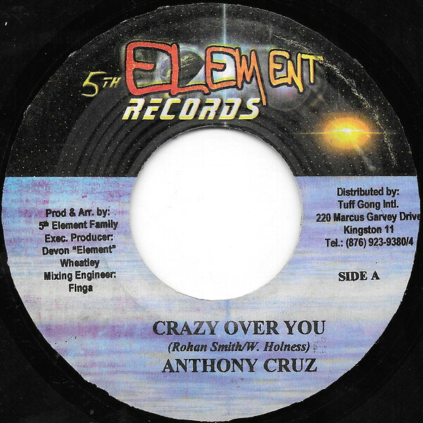 ・アーティスト Anthony Cruz ・タイトル Crazy Over You ・レーベル・型番 5th Element Records NONE ・フォーマット 7インチレコード ・コンディション(盤) 良い (VG+) ・コンディシ...