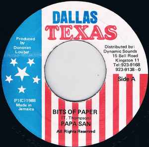 ・アーティスト Papa San ・タイトル Bits Of Paper ・レーベル・型番 Dallas Texas NONE ・フォーマット 7インチレコード ・コンディション(盤) 良い (VG+) ・コンディション(ジャケット) ・コ...