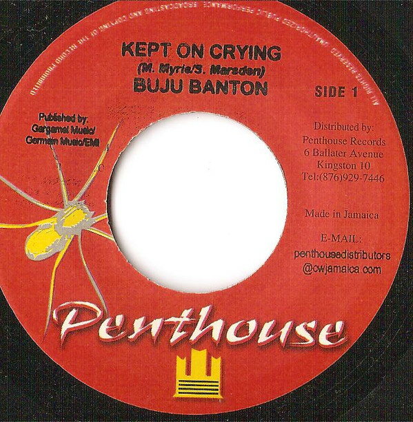 ・アーティスト Buju Banton / Steven "Lenky" Marsden, Sly Dunbar ・タイトル Kept On Crying / Penthouse Mix ・レーベル・型番 Penthouse Records...
