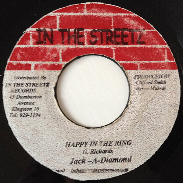 ・アーティスト Jack-A-Diamond ・タイトル Happy In The Ring ・レーベル・型番 In The Streetz Records NONE ・フォーマット 7インチレコード ・コンディション(盤) 良い (VG+...