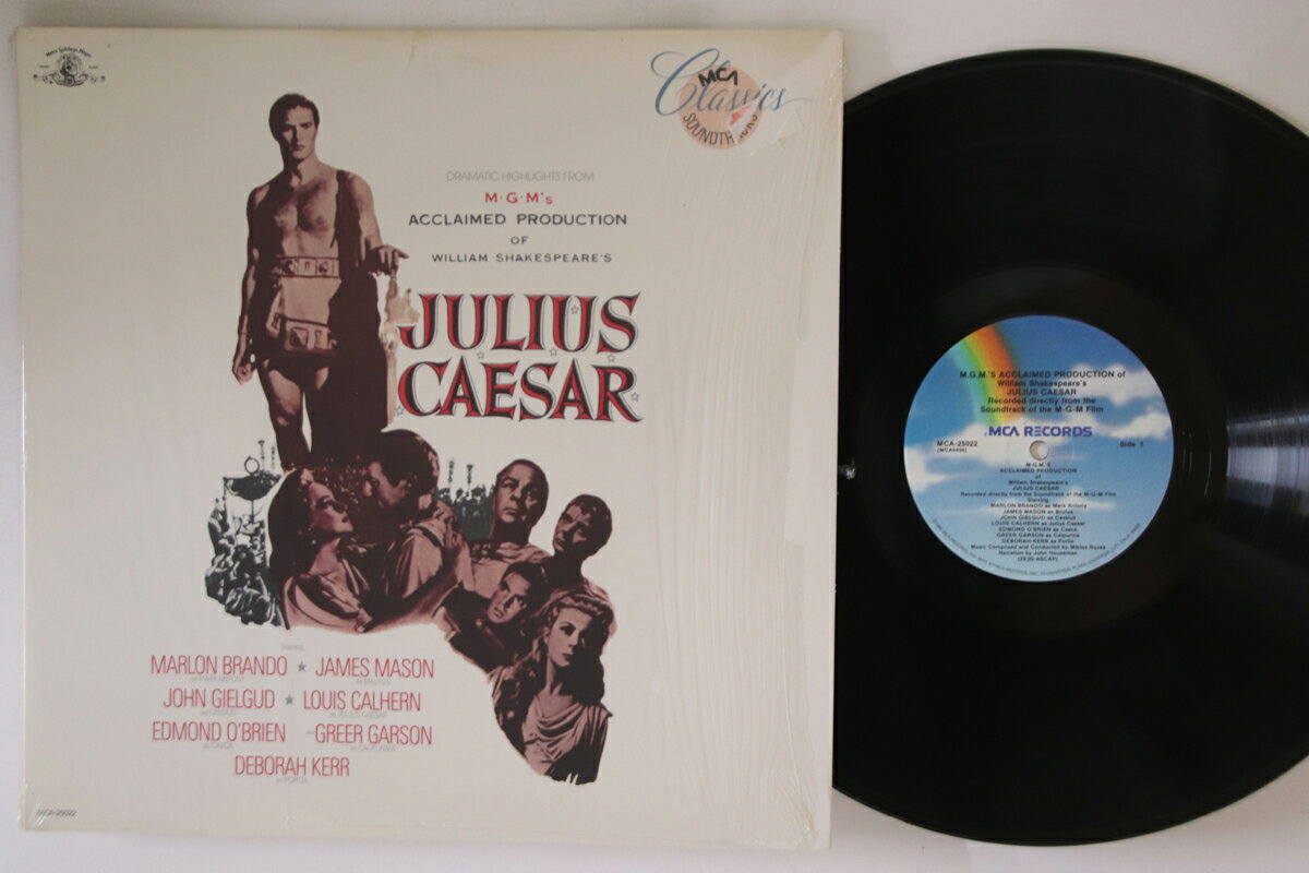 ・アーティスト Ost, Miklos Rozsa ・タイトル Julius Caesar ・レーベル・型番 MCA MCA25022 ・フォーマット LPレコード ・コンディション(盤) 良い (VG+) ・コンディション(ジャケット) ...