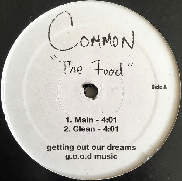 ・アーティスト Common ・タイトル The Food ・レーベル・型番 Getting Out Our Dreams COM312 ・フォーマット 12インチレコード ・コンディション(盤) 良い (VG+) ・コンディション(ジャケ...