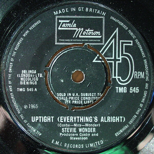 ・アーティスト Stevie Wonder ・タイトル Uptight (Everything's Alright) ・レーベル・型番 ・フォーマット 7インチレコード ・コンディション(盤) 可 (VG) ・コンディション(ジャケット) ...