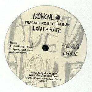 ・アーティスト Aceyalone ・タイトル Find Out / Junkman ・レーベル・型番 Decon, Project Blowed DC011 ・フォーマット 12インチレコード ・コンディション(盤) 非常に良い(EX) ...