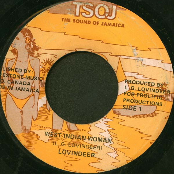 ・アーティスト Lovindeer ・タイトル West Indian Woman / West Indian Man ・レーベル・型番 TSOJ (Org) none ・フォーマット 7インチレコード ・コンディション(盤) 新品 (M)...