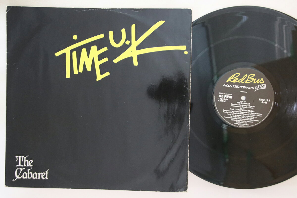 ・アーティスト Time U.k. ・タイトル Cabaret ・レーベル・型番 RED BUS TIME123 ・フォーマット 12インチレコード ・コンディション(盤) 良い (VG+) ・コンディション(ジャケット) 良い (VG+)...