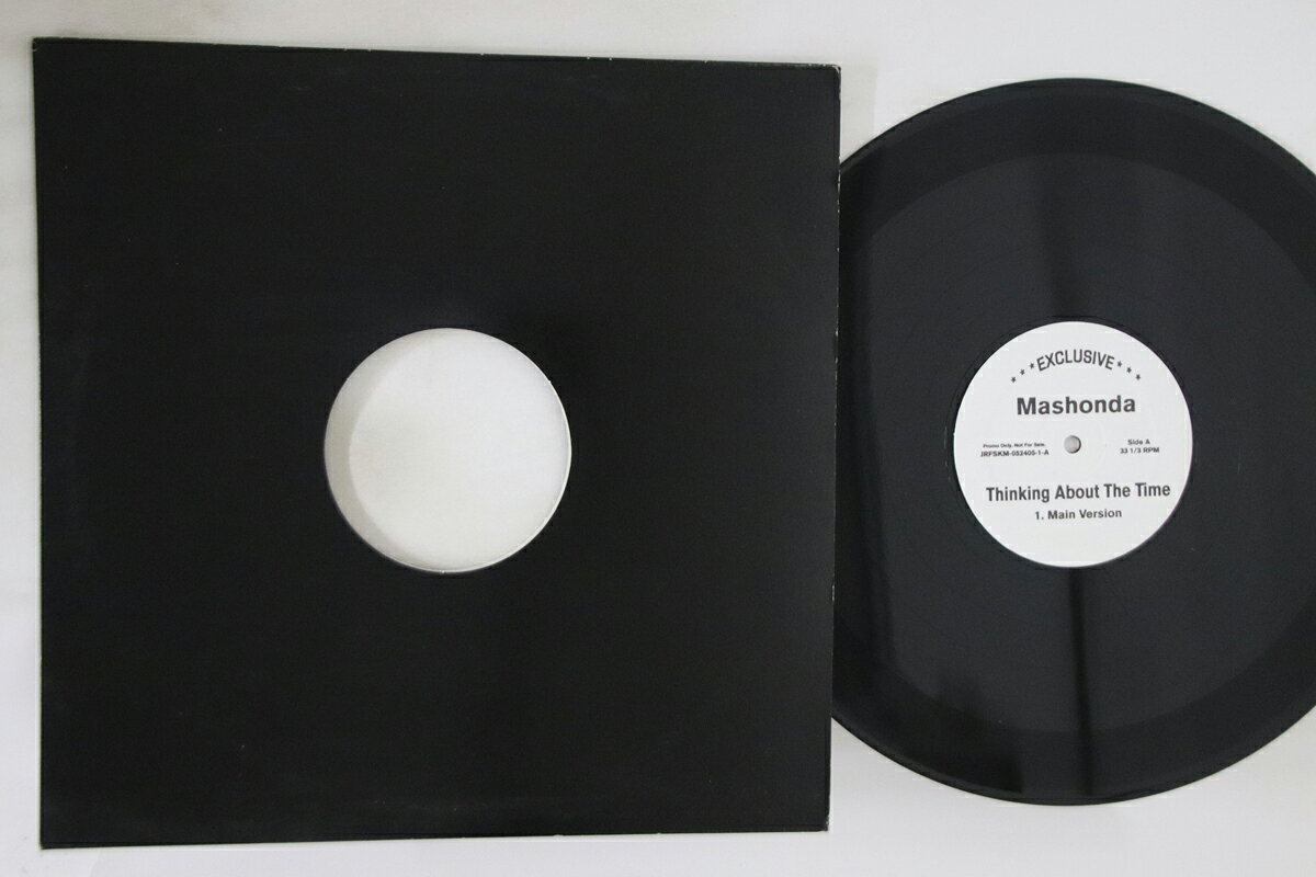 ・アーティスト Mashonda ・タイトル Thinking About The Time ・レーベル・型番 Not On Label JRFSKM0524051 ・フォーマット 12インチレコード ・コンディション(盤) 良い (VG+...