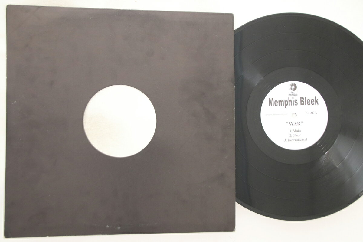 ・アーティスト Memphis Bleek ・タイトル War ・レーベル・型番 ROC-A-FELLA ROC1003 ・フォーマット 12インチレコード ・コンディション(盤) 非常に良い(EX) ・コンディション(ジャケット) プレイ...