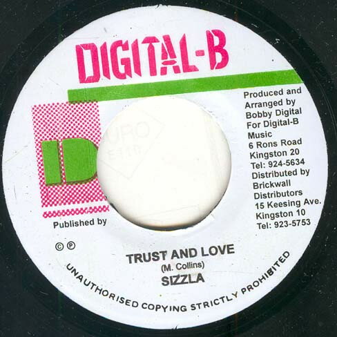 ・アーティスト Sizzla ・タイトル Trust And Love ・レーベル・型番 Digital-B NONE ・フォーマット 7インチレコード ・コンディション(盤) 良い (VG+) ・コンディション(ジャケット) ・コンディシ...