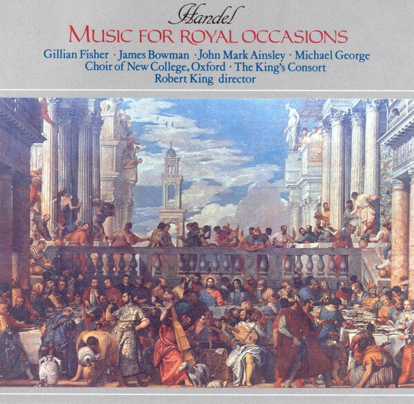 ・アーティスト Robert King, The King's Consort ・タイトル Handel : Music For Royal Occasions ・レーベル・型番 Hyperion CDA66315 ・フォーマット CD ・...