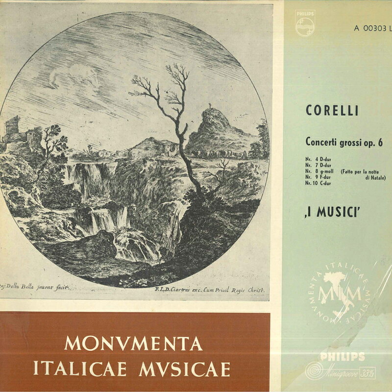 ・アーティスト Corelli, I Musici ・タイトル Concerti Grossi Op. 6 ・レーベル・型番 PHILIPS A00303L ・フォーマット LPレコード ・コンディション(盤) 良い (VG+) ・コンディ...