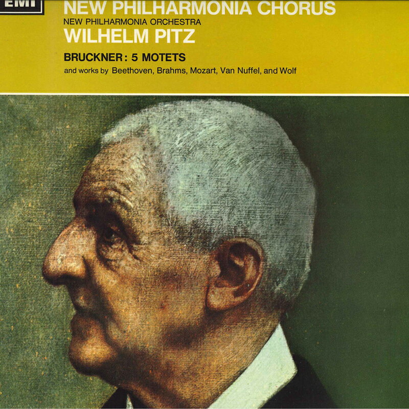 ・アーティスト Pitz New Philharmonia Chorus New Philharmonia Orchestra ・タイトル Bruckner 5 Motets Etc. ・レーベル・型番 EMI ASD2325 ・フォーマッ...