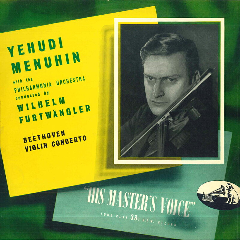 ・アーティスト Yehudi Menuhin, The Philharmonia Orchestra Conducted By Wilhelm Furtwangler, Beethoven ・タイトル Violin Concerto ・レー...