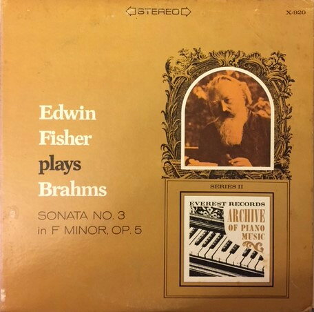 ・アーティスト Edwin Fischer ・タイトル Edwin Fisher plays Brahms Sonata No. 3 in F Minor, Op. 5 ・レーベル・型番 ・フォーマット LPレコード ・コンディション(盤)...